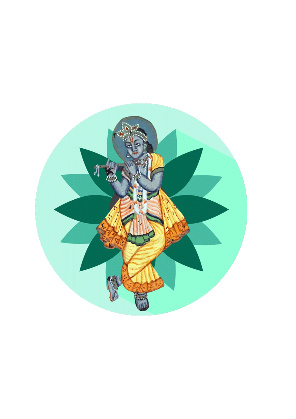 Krishna Life | A Sublime Life with Lord Krishna in Center